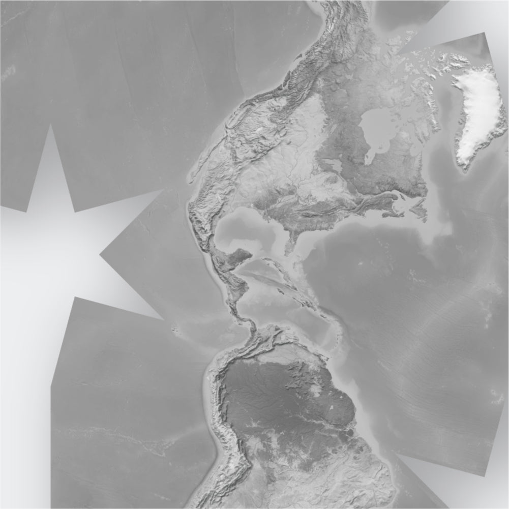 Butterfly Projection World Map | Windrose Maps